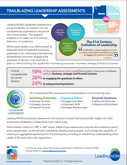 Services | Leadership Assessments | Download